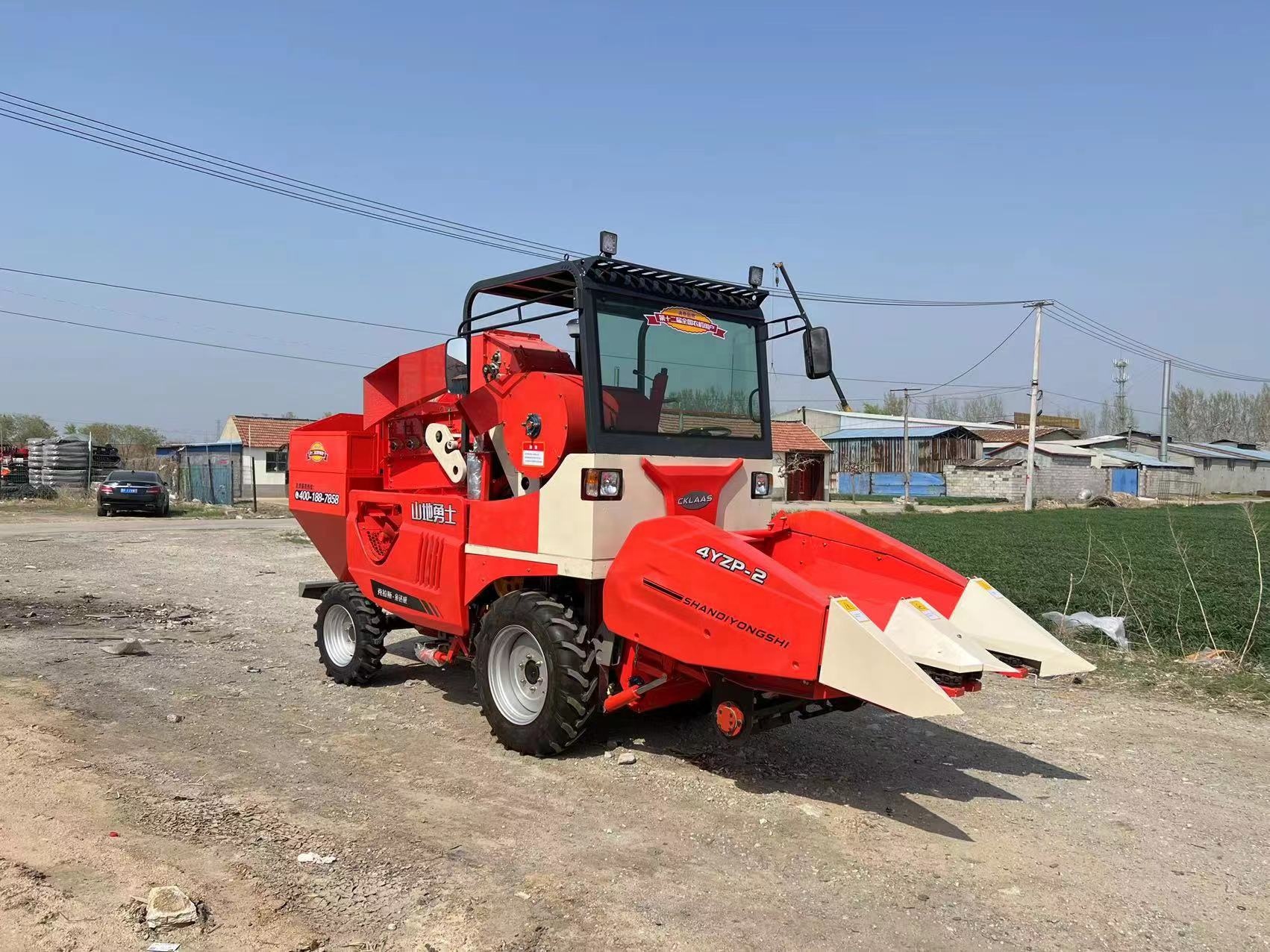 Multifunction Automatic Corn Harvesting Machine, High Quality ...