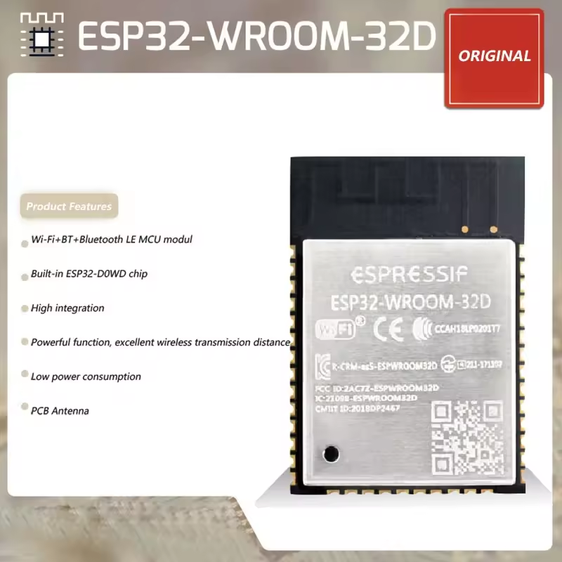 Esp32-wroom-32d Original Smd Wireless Rf Modules, High Quality Esp32 ...
