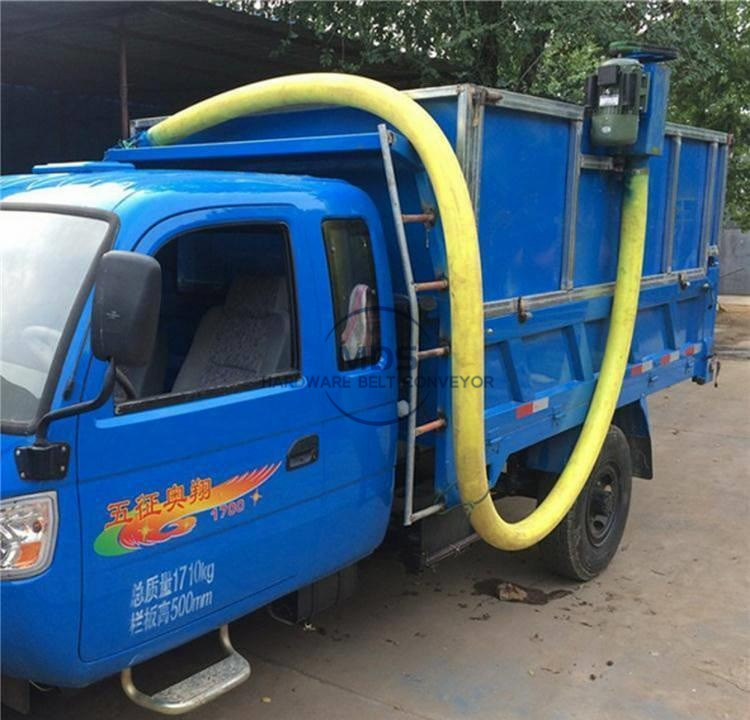 Grain Suction Machine With Flexible Tube And Auger Screw Conveyor, High ...