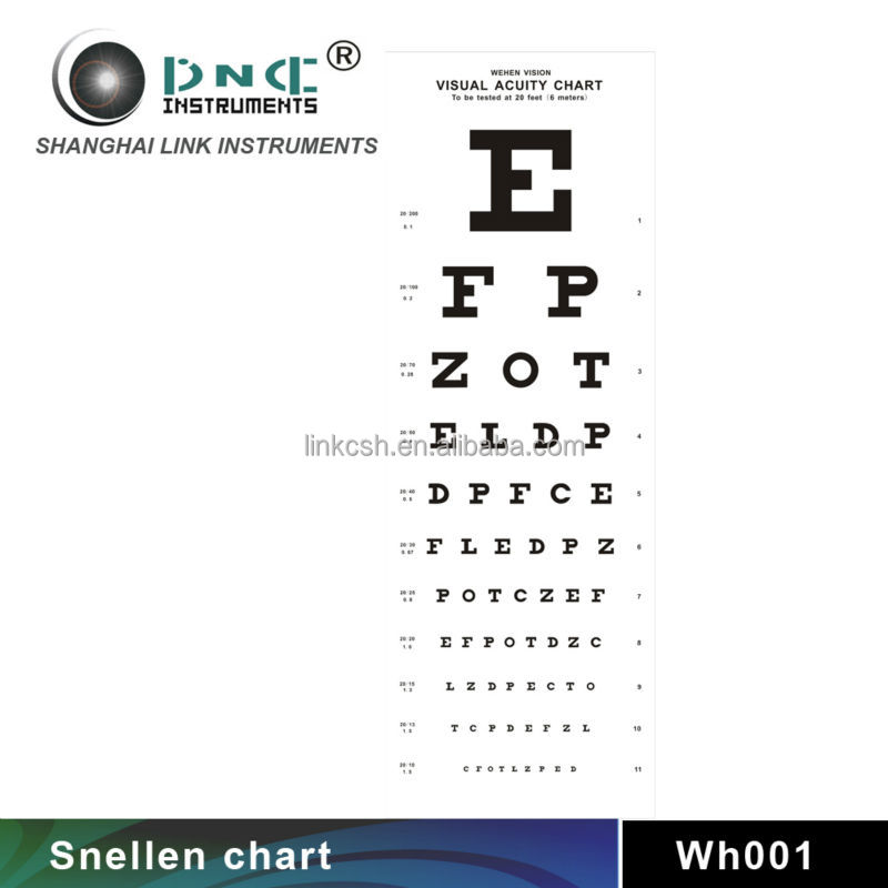Vac-01 Optometry Equipment Visual Acuity Eye Chart, High Quality Vac-01 ...