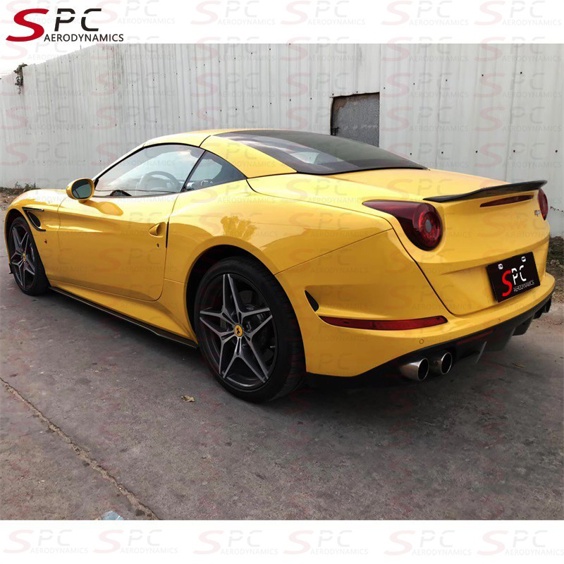 Spc California Carbon Fiber Rear Spoiler For Ferrari California T ...