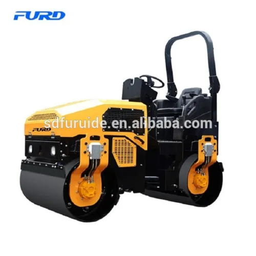 Soil Compactor 3 Ton Vibratory Double Drum Road Roller soil Compactor 3 ...