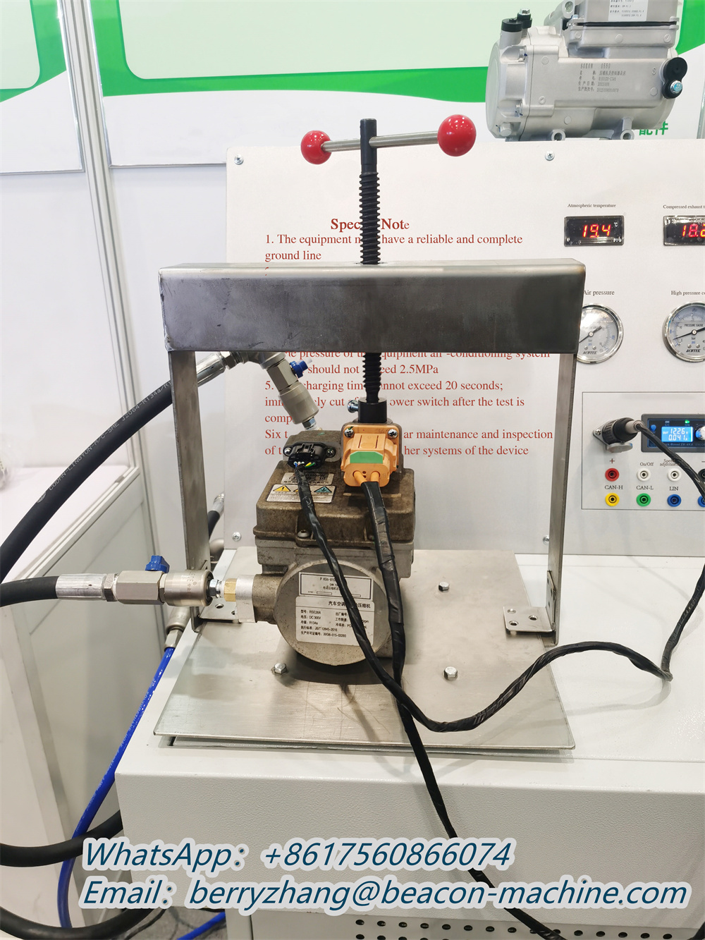 New Energy Air Compressor Test Bench For Automobile Ac Compressor ...