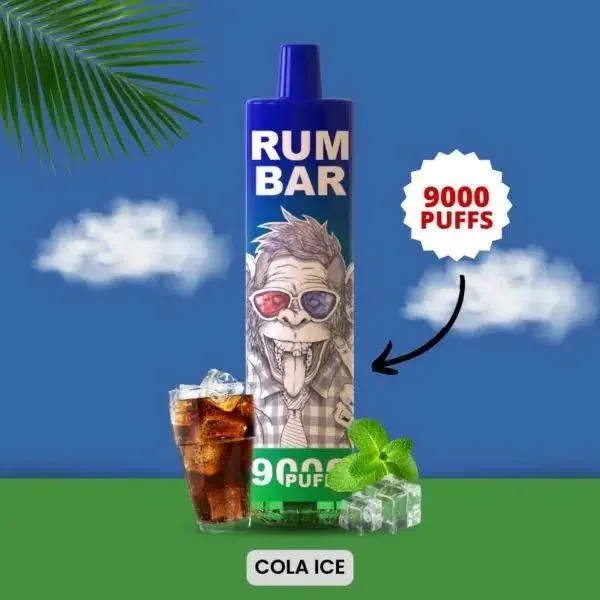 Rum Bar 9000 Puffs ขายส่งปากกา Vape ที่ใช้แล้วทิ้ง คุณภาพสูง Rum Bar ...