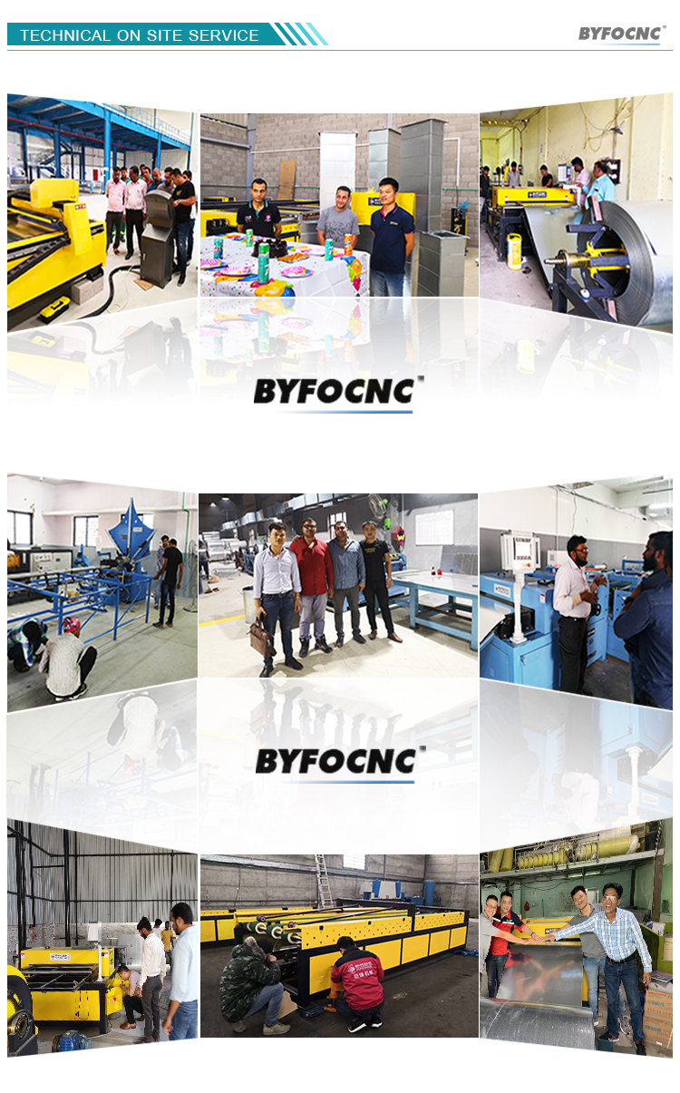 Sheet Metal Guillotine Shearing Machine - Duct Making Electric ...