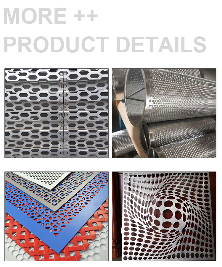 Galvanized Perforated Metal Mesh Plates & Perforated Steel Sheets, High ...