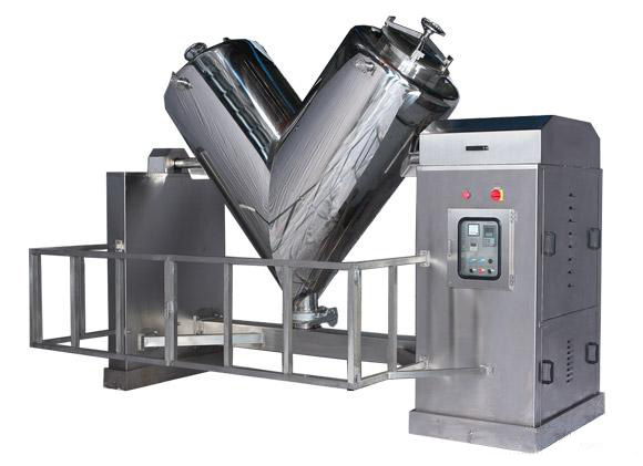 Mixer Blender Tipe V / Mesin Mixer Bubuk Homogenizer, kualitas tinggi ...