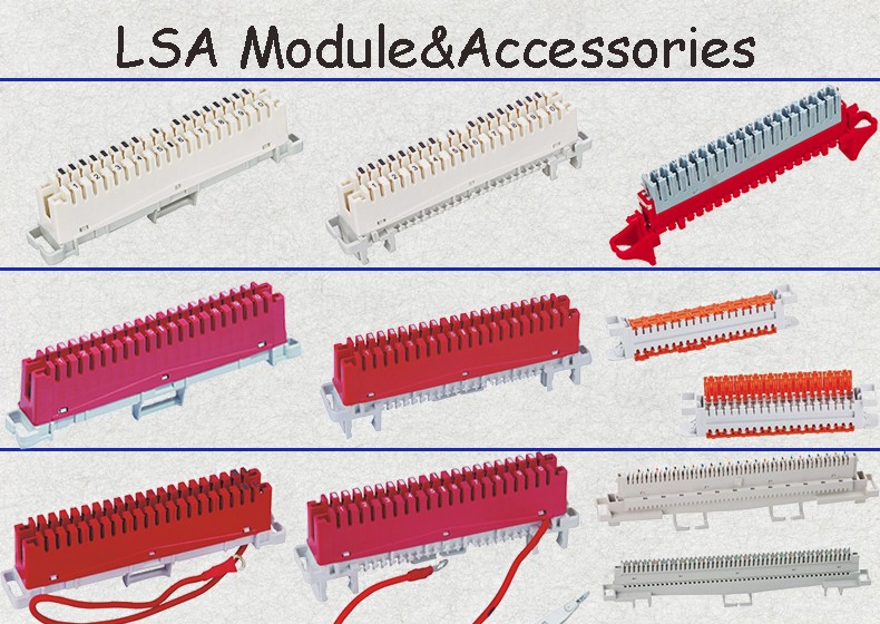 Lsa 10 Pair Mdf Krone Strip Type Profile Disconnection Module ...