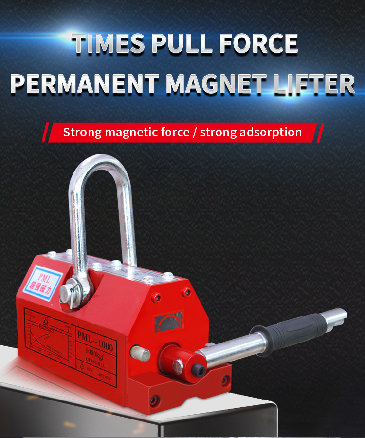 1 Ton To 500kg Clamps / Lifting Magnets / Magnetic Plate Lifters, High ...