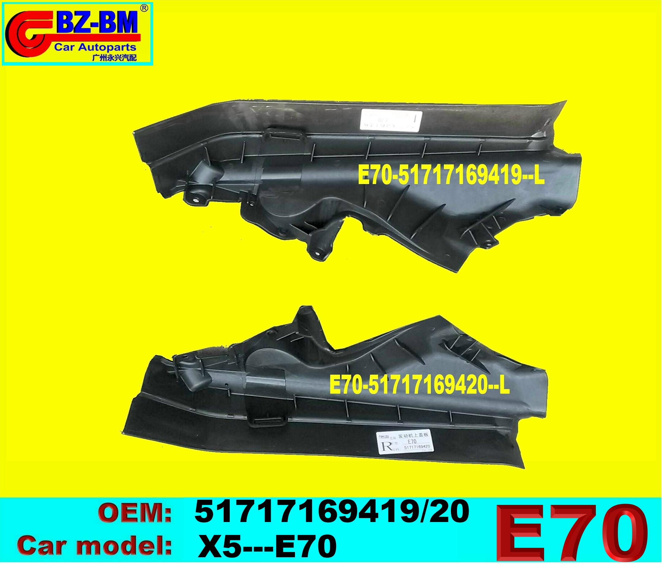 Bmw Radiator Water Tank Guard Splash Shield Engine Lower Cover Side ...