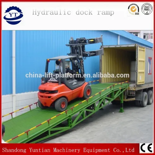 1100-1800mm Mobile Container Load Ramp /used Loading Dock Ramp /weight ...