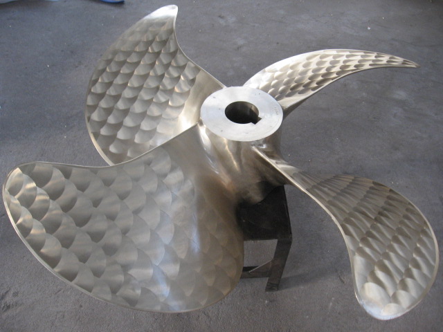 Ship Fixed Pitch Propeller (fpp) Solas Boat Brass Propeller, High ...