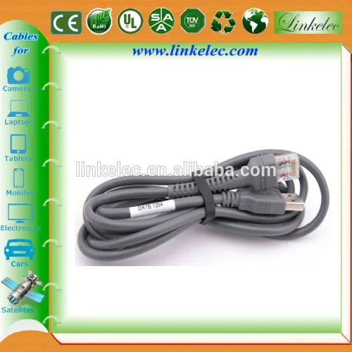 New Oem Symbol Barcode Scanner Usb Cable 7ft For Ls2208 Ls3478 Ls1203 ...