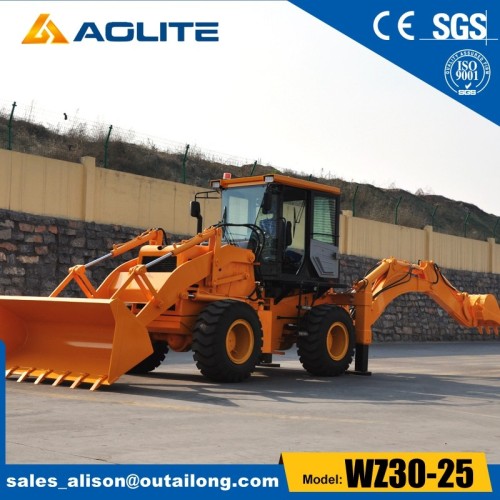 Aolite Backhoe Loader With 2500kg Rated Load Made In China, High ...