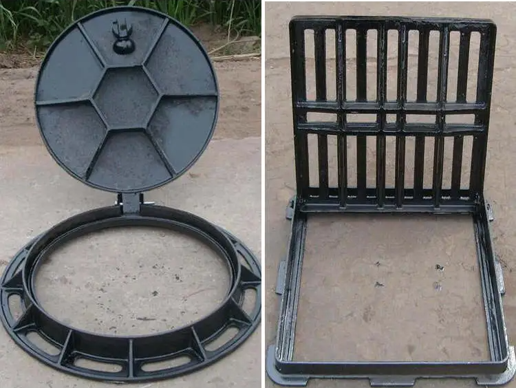 Ductile Cast Iron Water Channel Grating With Frames, High Quality ...