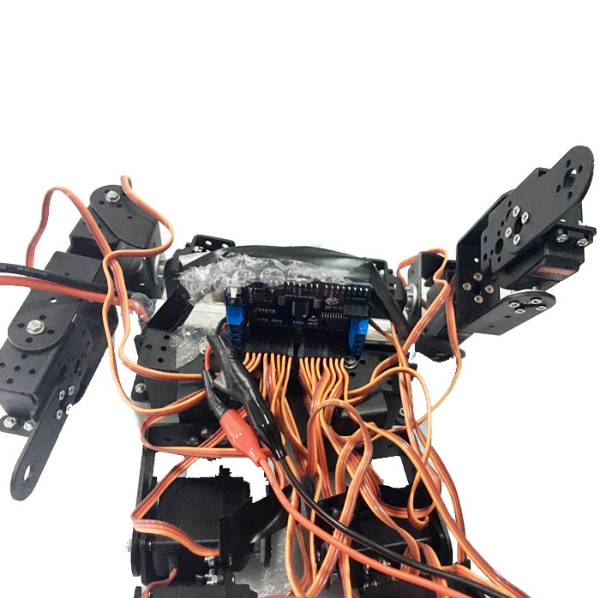 Big Bio-robot: 17 Dof Metal Humanoid Biped Walking Robot Kit With Diy ...