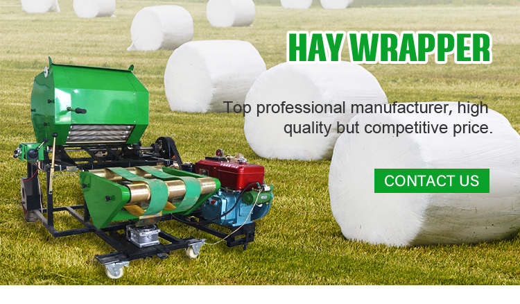 Electric Mini Straw Baler And Wrapper For Silage, High Quality Electric ...