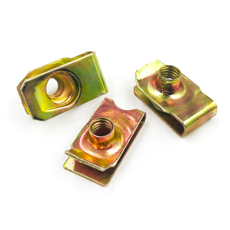 Spring Steel U-nut Assembly: Galvanized Fasteners For Speed Snap ...