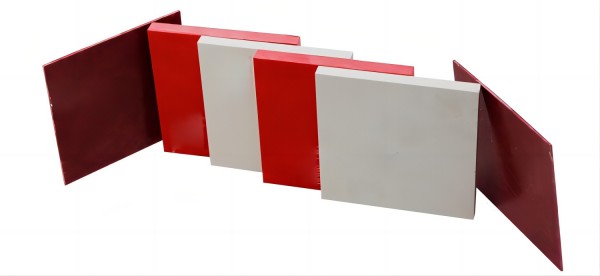 GPO3 Red and White UPGM-203 Unsaturated Polyester Fiberglass Mat ...