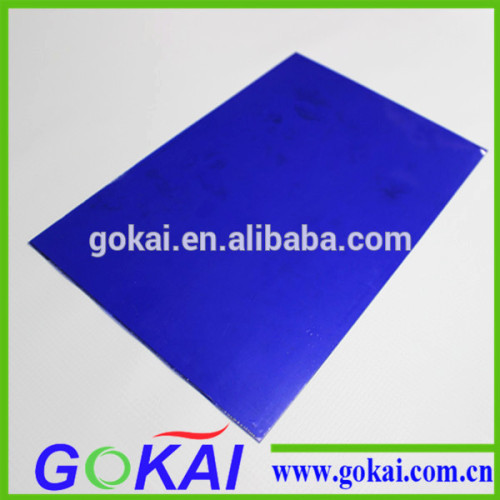 Rigid Pvc Sheet/rigid Pvc Board Factory Blue Color 3mm Thickness 4'*8 ...