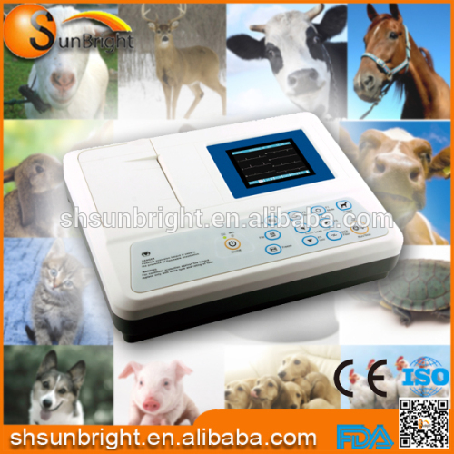 Three Channel Veterinary Ecg/ekg, High Quality Three Channel Veterinary ...