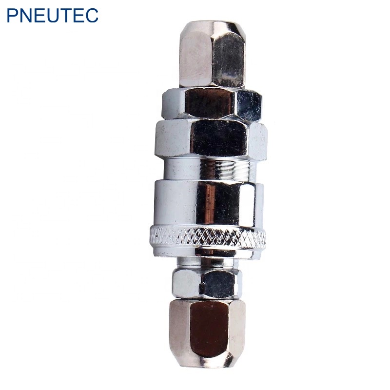 Self-locking Pneumatic Hose Couplings For 8mm Pu/pa Tubes, High Quality ...