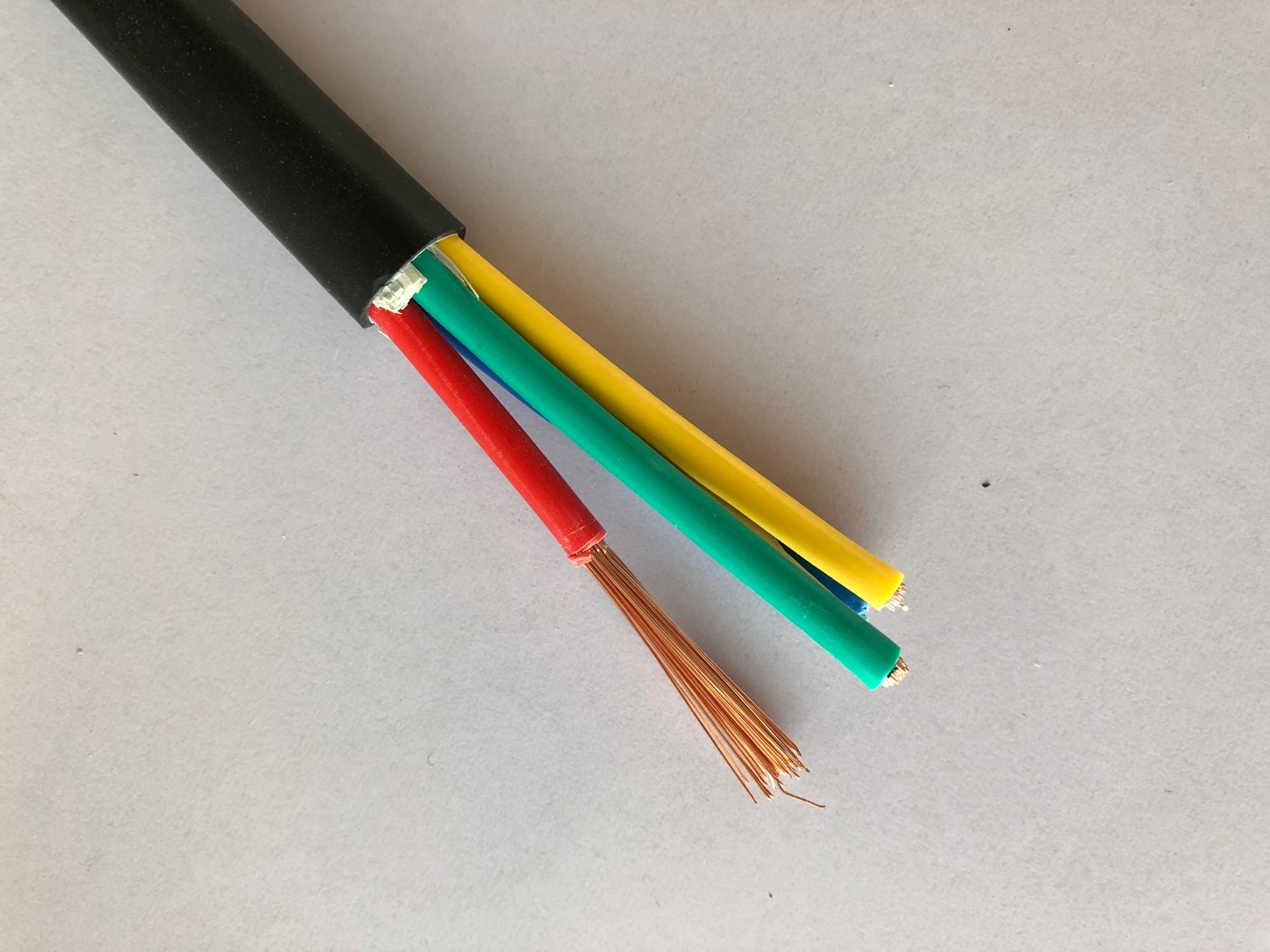 3 Core Flexible Conductor Power Electric Wire Cables, High Quality 3 ...