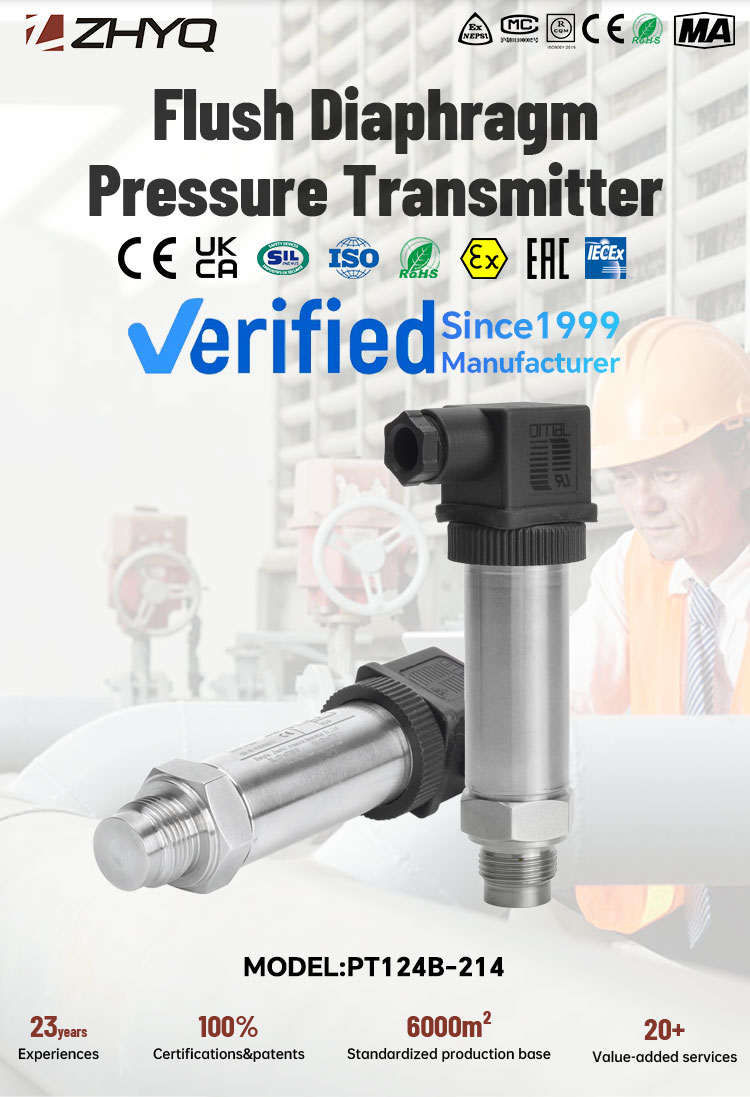 Atex Iecex Certified 4-20ma Pressure Transmitter For Water, Gas, Oil ...
