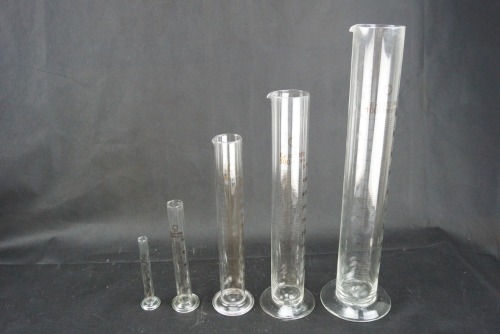 Laboratory Glassware Measuring Cylinder Volumetric Flask Serum Bottle ...
