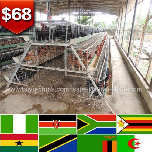 African Installation Team Laying Hen Battery Cages Farm, High Quality ...