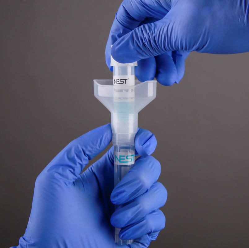 Saliva Collection Funnel Kit with Medium China Manufacturer