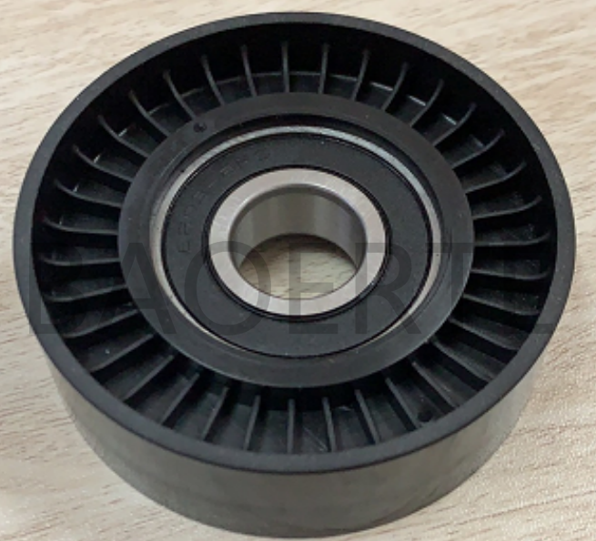 6402020419 คู่มือการเบี่ยงเบนเข็มขัด V-ribbed Pulley เหมาะกับ Benz ...