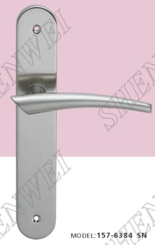 157-6384 Sn Iron Plate Door Handle, High Quality 157-6384 Sn Iron Plate ...
