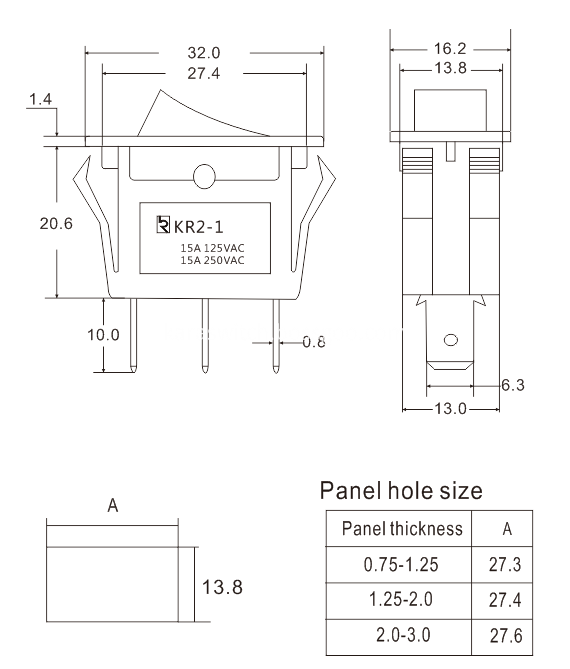 Rocker Switch On-off-on, High Quality Rocker Switch On-off-on on ...