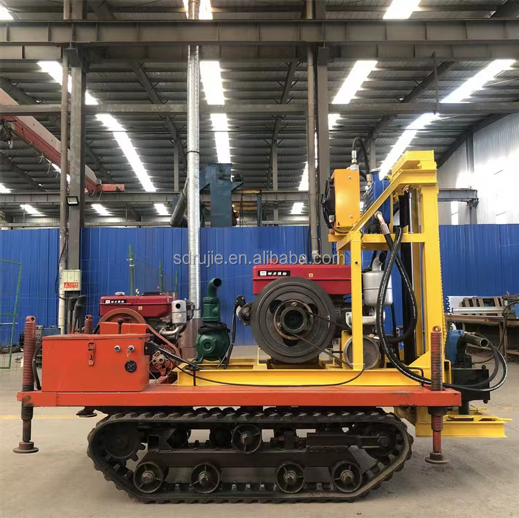 Cheaper Diesel Engine Crawler Drill Rigs For Water Well Drilling And ...