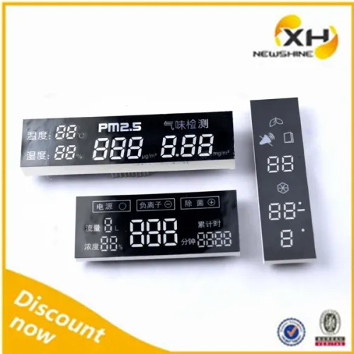 7 Segment Led Display Panel, 7 Segment Yellow Flexible Led Display, 7 ...