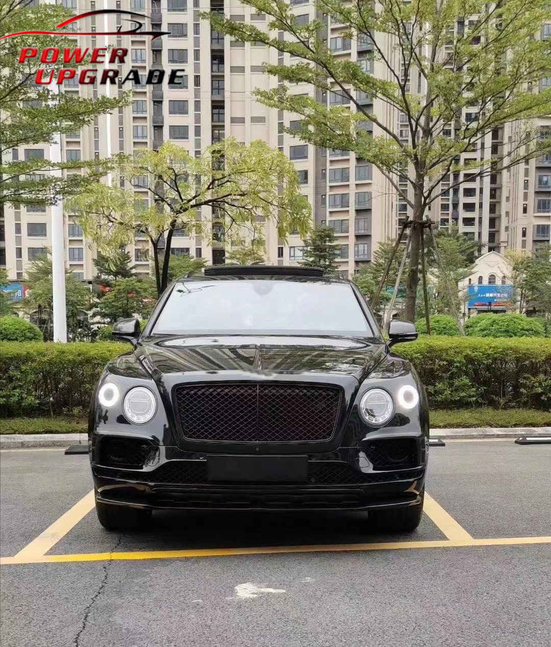 Carbon Fibre Body Kit For Bentley Bentayga V8 - Front Lip, Rear ...