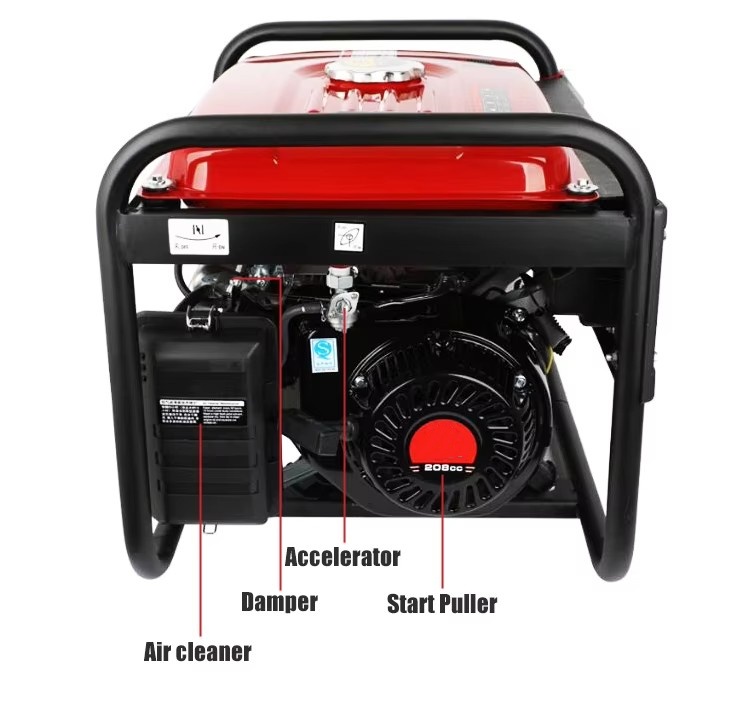 Low Fuel Consumption Generator Set 4kw, High Quality Low Fuel ...