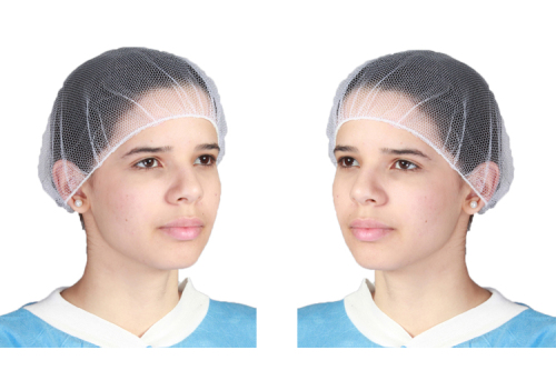 Ladies Black Hair Nets Invisible Hairnet, High Quality Ladies Black ...