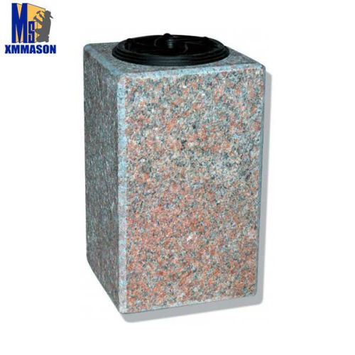Mason Square Granite Memorial Vase, High Quality Mason Square Granite ...