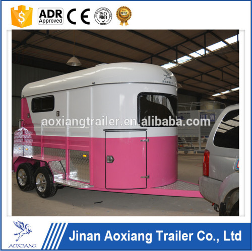 Deluxe Roller Bed Trailers For 2 Horse Loading,horse Float For ...