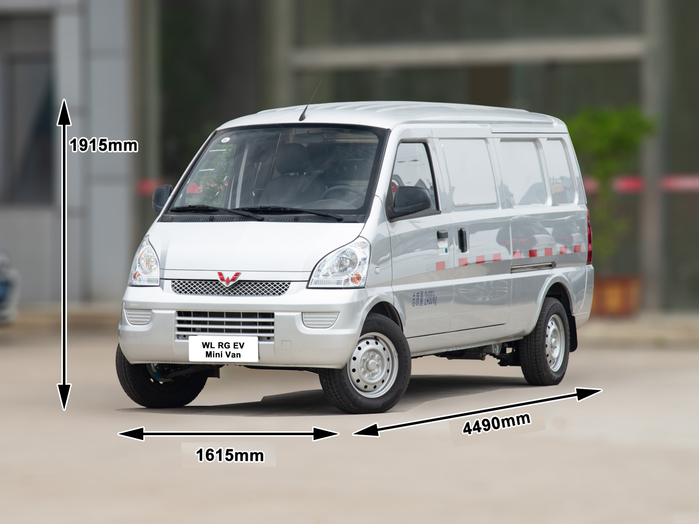 Used Wuling Rongguang Ev Van: 2/5 Seater Rwd Electric Cargo Van With ...