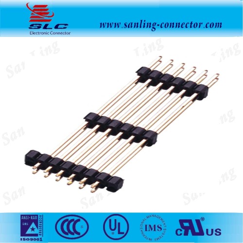 Pitch 2.54mm Pin Header 2*4 Pin Header Double Row Right Angle/smt Pin ...