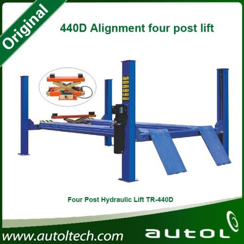 Safety-oriented Design Car Hoist Four Post Lift 440d Alignment Four ...