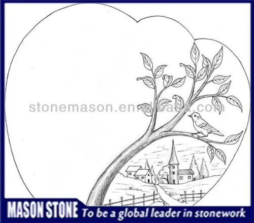 Simple Monument Headstone Design, High Quality Simple Monument ...