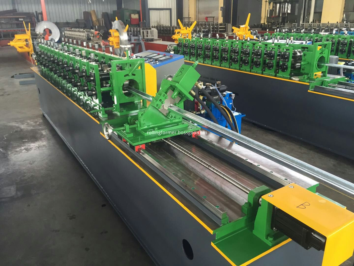 45m/min No-stop Cutting Galvanized Steel C Stud Channel Forming Machine ...