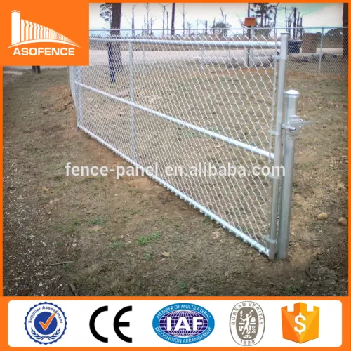 Portable Galvanized Temporary Construction Chain Link Fence, High ...
