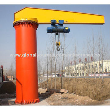 Floor-mounted Slewing Jib Crane, 3t/5t/10t, Rotating 360 Or 180°new, High Quality Floor-mounted ...