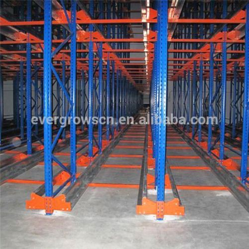 High-density Radio Shuttle Racking System + Pallet Runner + Forklift ...