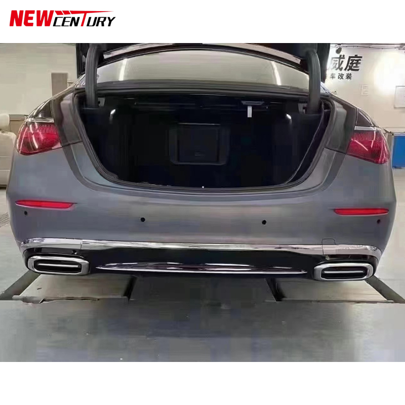 새로운 메르세데스-벤츠 S 급 W223 Maybach 전면 및 후면 범퍼 그릴 용 업그레이드 된 바디 키트, Bossgoo ...